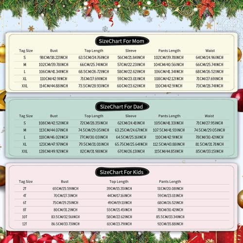 Oriental eLife Family Christmas Boys Girls Pajamas Red & Green Stripes ...