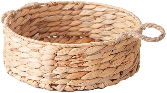 Amazon.com: YRLSOTGE Water Hyacinth Storage Baskets, Decorative Baskets ...