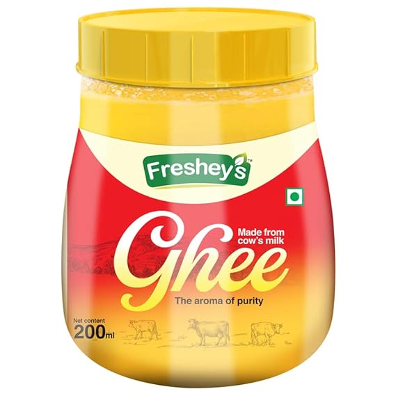 Freshey's Pure Cow Ghee with Rich Aroma 200ml… : Amazon.in: Grocery ...