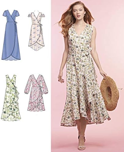 Simplicity Sewing Pattern 8637 Dresses U5 (16-18-20-22-24) : Amazon.co ...