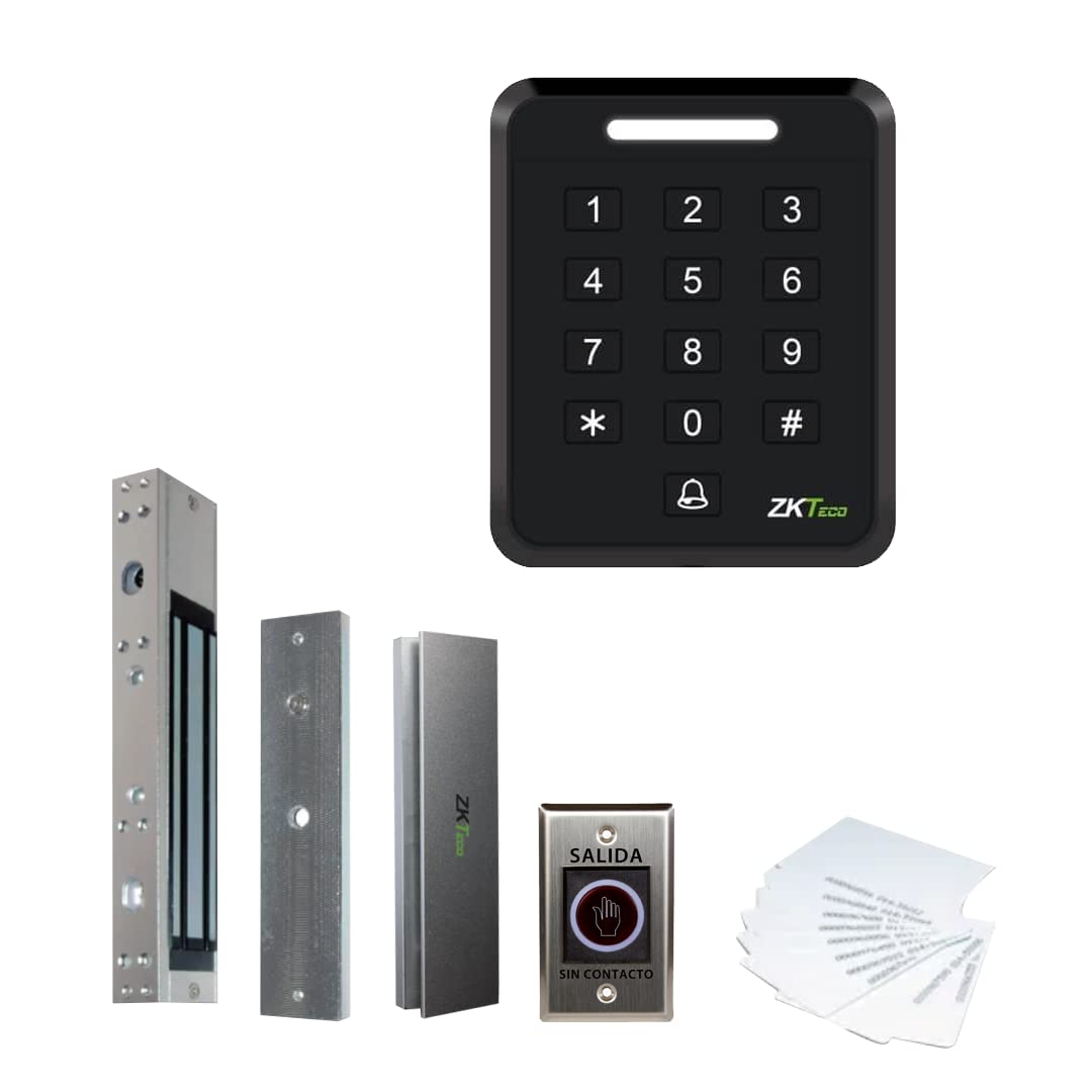 ZKTeco Kit Control de Acceso SA40 Paquete con Lector de Contraseñas y ...