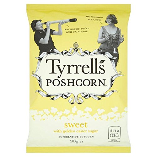 Amazon.com: Tyrrells Poshcorn Sweet - 90g : Home & Kitchen