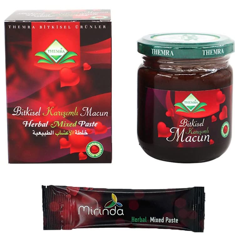 Themra Herbal Mixed Paste 240 gr Turkish Honey Mesir Macunu + 10 Gr ...