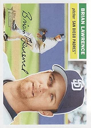 Amazon.com: 2005 Topps Heritage #241 Brian Lawrence MLB Baseball ...