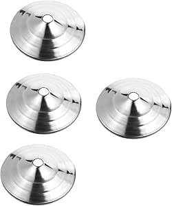 Amazon.com : OFFSCH Stable Flag Pole Base 4pcs Round Flagpole Base ...
