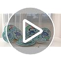 Amazon.com | ZAROCRUS Coastal Dinnerware Sets, Ocean Theme Unbreakable ...