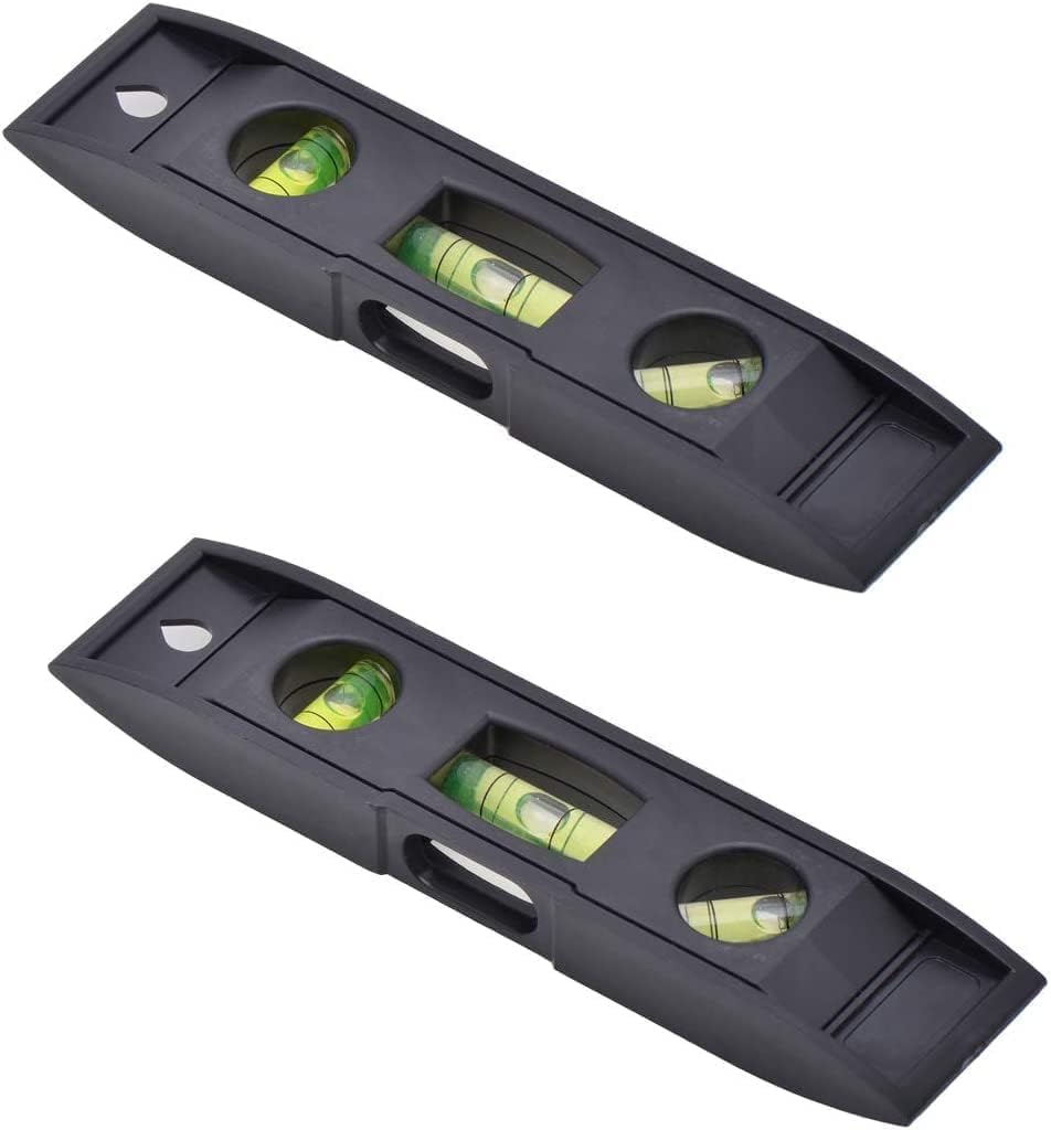Lelwoy 6 Inch Torpedo Level, Magnetic Box Level with 45°/90°/180 ...