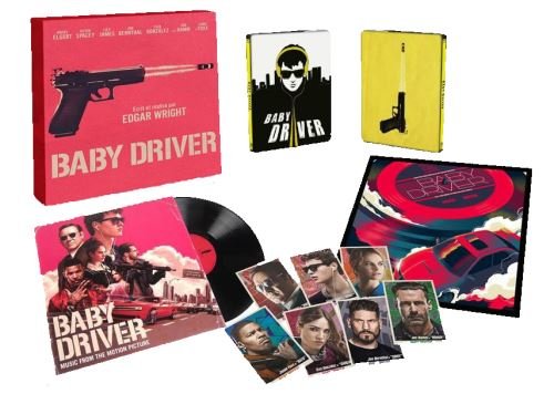 Baby Driver - Exklusiv FNAC Box with 2 Disc Steelbook, 2x12 Vinyl ...