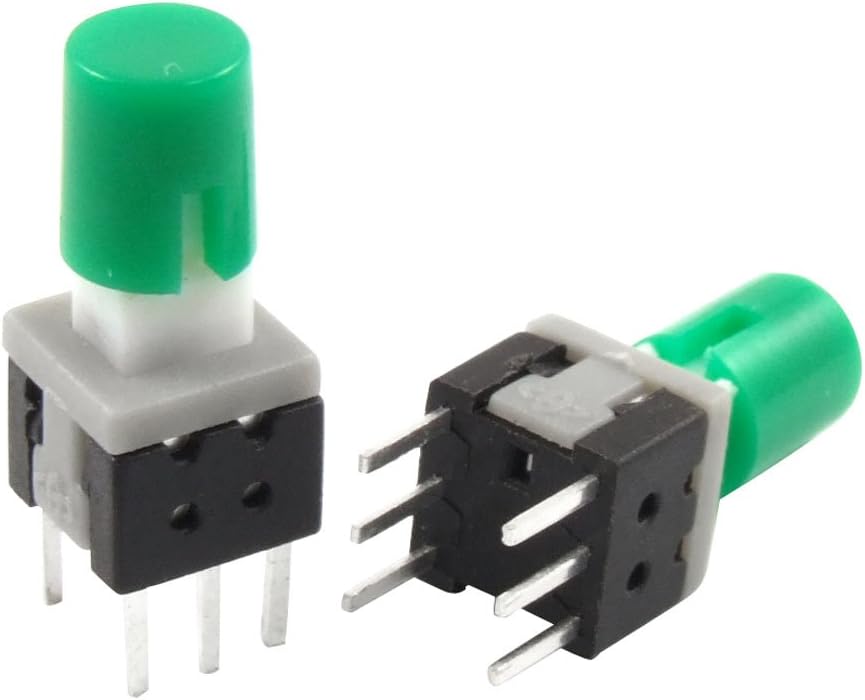 Uxcell PCB Self Lock Tactile/Tact/Push Button Switch - Amazon.com