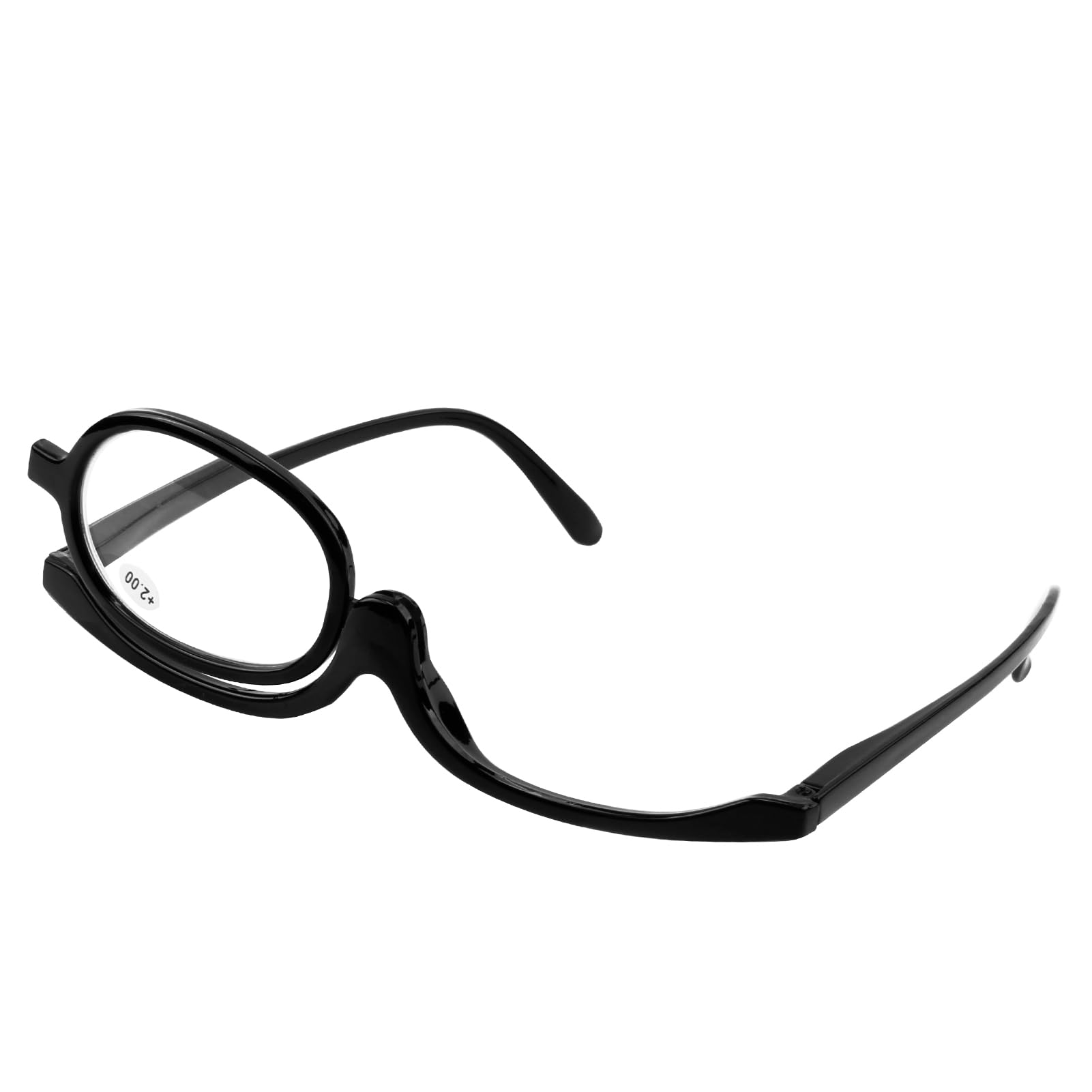 Make-up Reading Glasses, Magnifying Make-up Glasses with Flip-Down ...