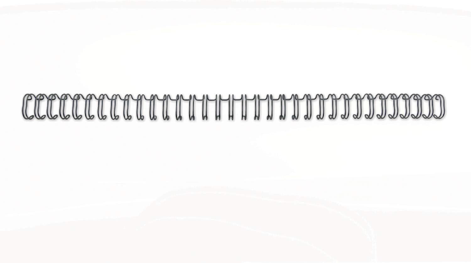 GBC WireBind Binding Wires, 5 mm, 35 Sheet Capacity, A4, Silver, Pack ...