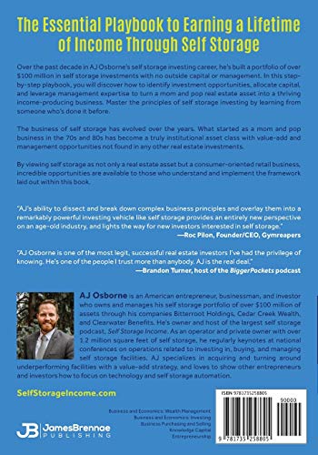 Snapklik.com : The Investors Guide To Growing Wealth In Self Storage: The Step-By-Step Playbook ...