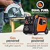 Amazon.com : Generac 3,800-Watt Dual-Fuel Portable Inverter Generator ...