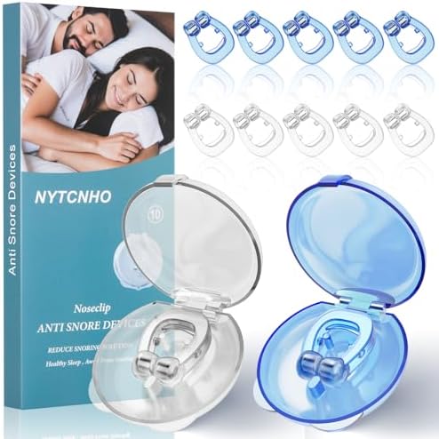Amazon.com: NYTCNHO Anti Snoring Device-Magnetic Anti Snore Nose Clip ...