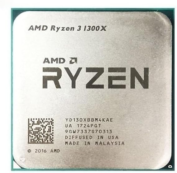 Amazon.com: AMD Ryzen 3 1300X CPU Used 4-Core 4-Thread Desktop ...