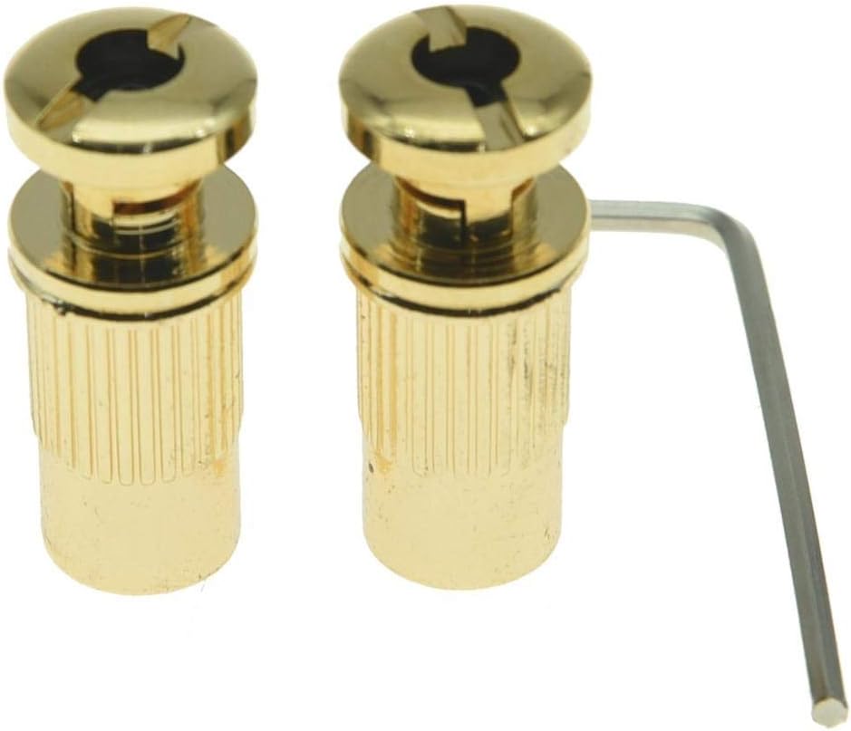 Amazon.com: KAISH Guitar Locking Tailpiece Mounting Studs Locking Stop ...