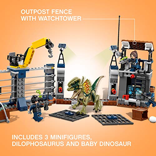 LEGO 75931 Jurassic World Dilophosaurus Outpost Attack Playset ...