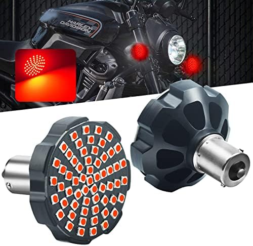 Amazon.com: BUKERME 1156 Motorcycle LED,2'' 1156 Rear Turn Signal ...