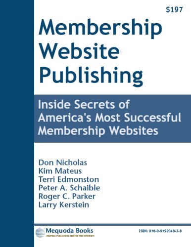 Amazon.com: Membership Website Publishing eBook : Don Nicholas, Kim ...