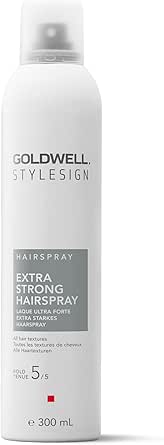 Goldwell StyleSign Extra Strong Hairspray, For All Hair Types, Maximum ...