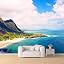 SIGNFORD Wall Mural Romantic Beach Removable Wallpaper Wall Sticker for ...
