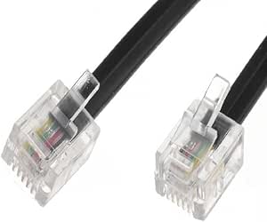 World of Data - 3m ADSL Cable BLACK - 100% Copper wire - Gold Plated ...