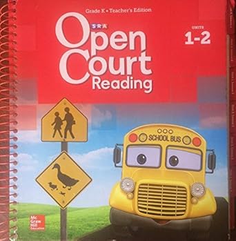 Amazon.com: Open Court Reading Teacher Edition, Volume 1, Grade K ...