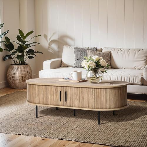 Amazon.com: Tribesigns Extendable Coffee Table, 42"-65" Length ...