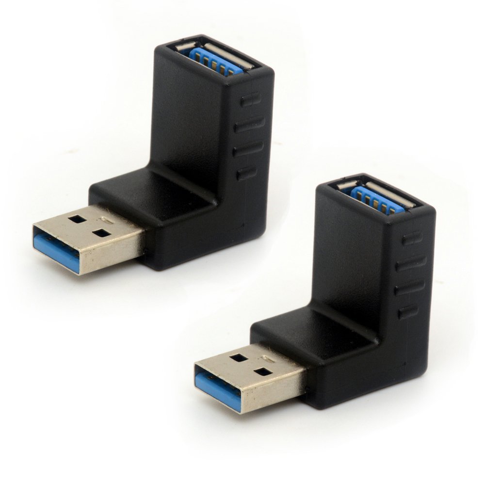 Amazon.com: BSHTU USB 3.0 Adapter 90 Degree Right Angled Gender ...