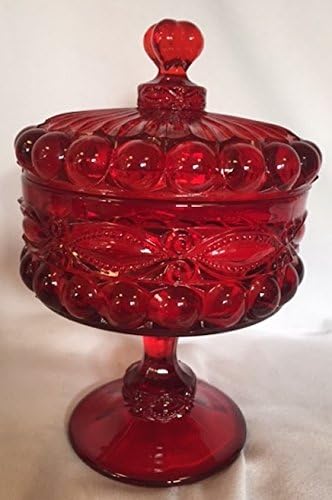 Amazon.com | Compote w/Lid - Eyewinker "Eye Winker" Pattern - American ...