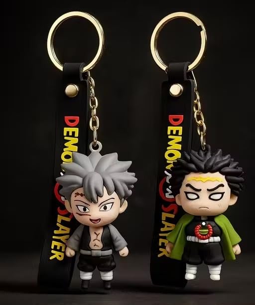 World Gift Mart Stylish Hashira Keychain Combo | Sanemi Shinazugawa ...