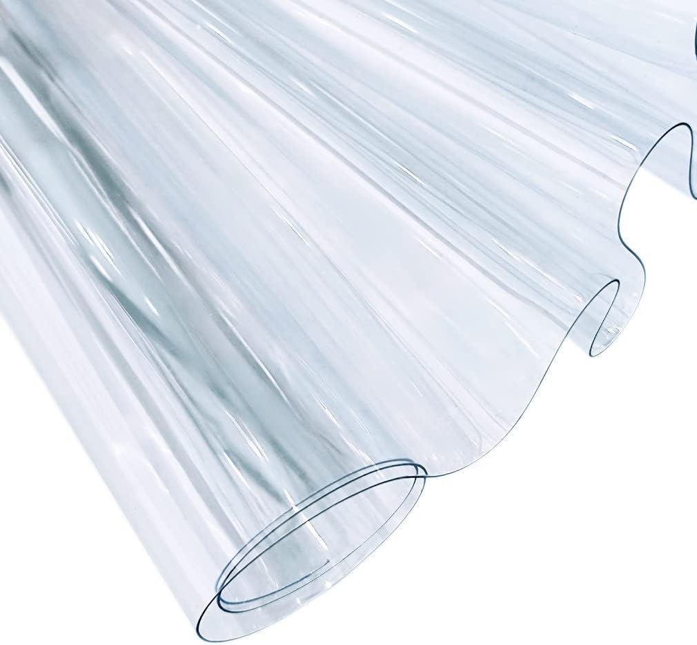 MINERVA Clear PVC Protector Fabric, Polyester, Transparent, Medium ...