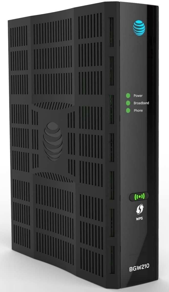 Amazon.com: AT&T BGW210 802.11b/g/n/ac 400mW Bonded VDSL2 Wireless ...
