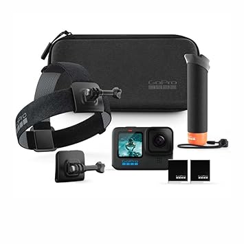 GoPro Hero12 Bundle Pack - Includes Hero12 Action Camera, 2-Batteries ...