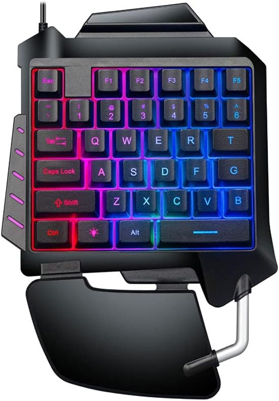 Amazon.com: QIYUDS Quiet Ergonomic Water-Resistant Mechanical Feeling ...