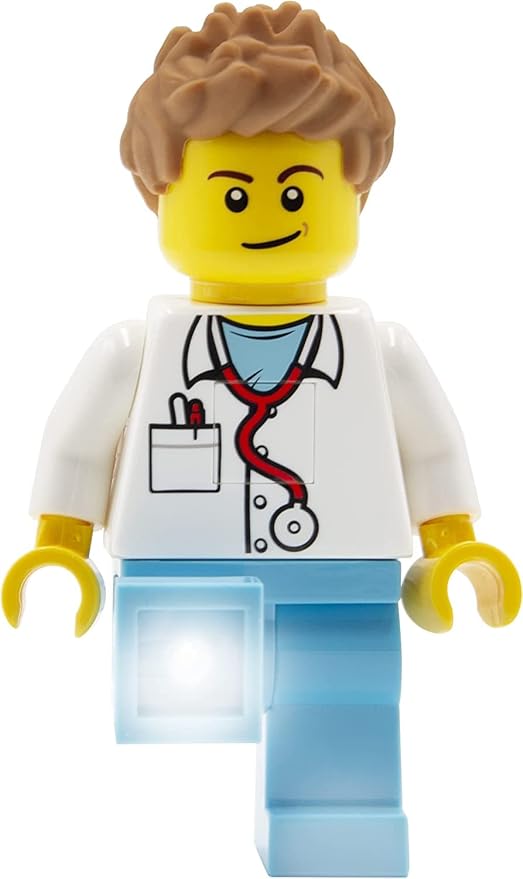 Amazon.com: IQ LEGO City Torch - Doctor (TO48) - Extra-Large 5 Inch ...