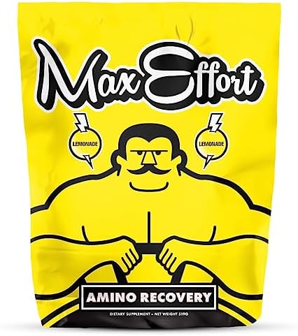 Amazon.com: Max Effort Amino Recovery Support Powder, Pre Workout ...