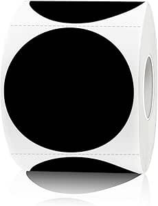 Amazon.com : YEGAWEN Removable Stickers, 2 Inch Colored Dot Stickers ...