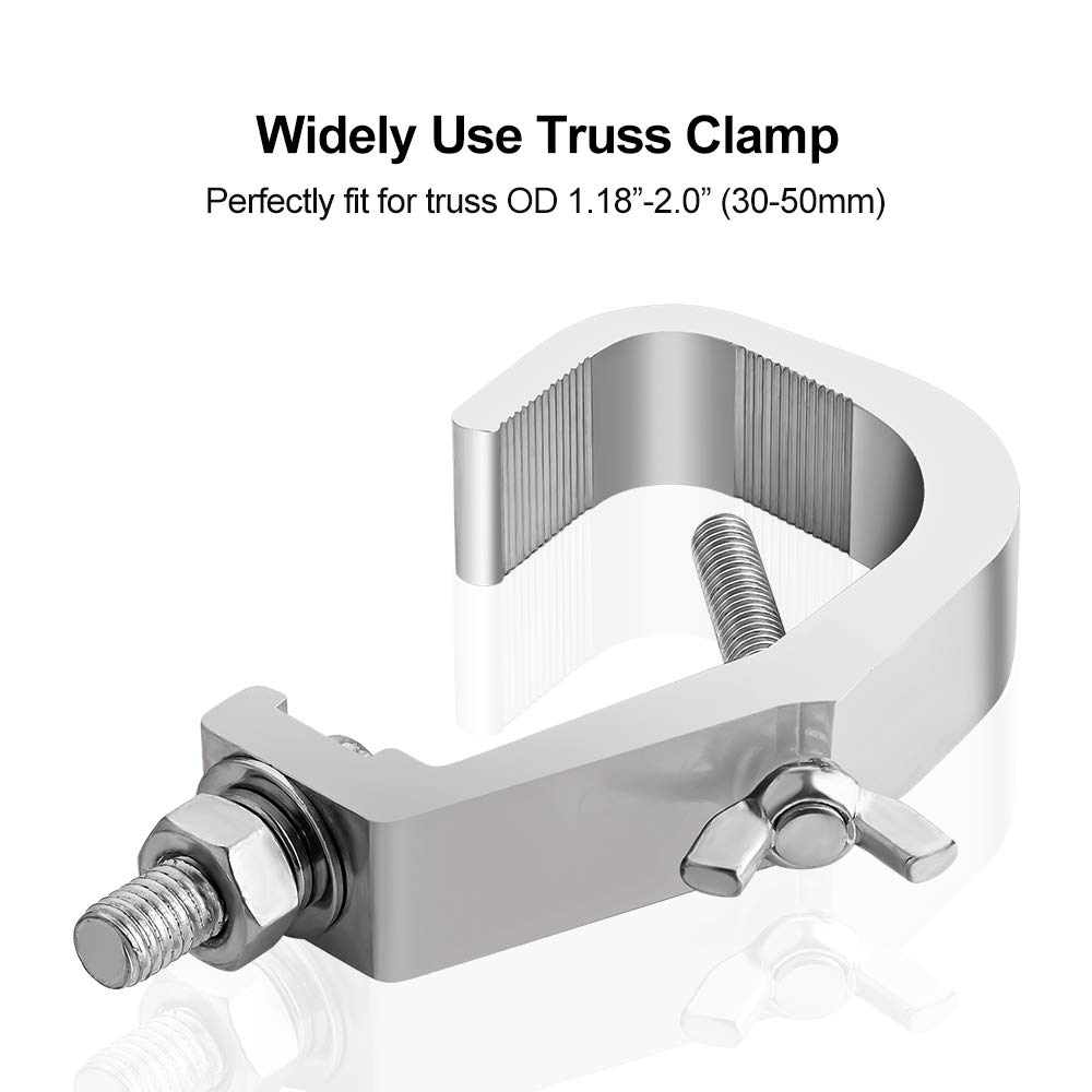 Snapklik.com : 1.18-2 Inch Truss Clamp Stage Lights Clamp, 8PCS Premium ...