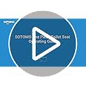 SOTOMO Compact One Piece Toilet for Bathroom, Modern Space-Saving ...