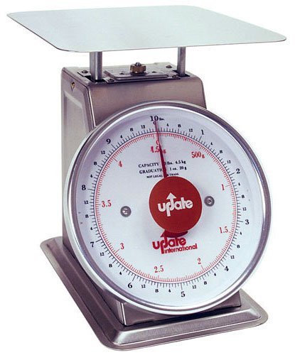 Update International (UPS-75) 5 Lb S/S Analog Portion Control Scale ...