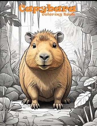 Amazon.com: Capybara Coloring Book: 9798867403270: Gracie, Joseph: Books