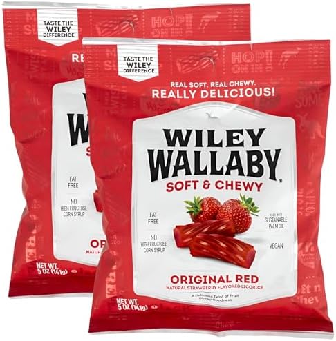 Amazon.com : Wiley Wallaby Licorice 24 Ounce Classic Gourmet Soft ...