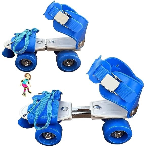 Famous Quality® Adjustable Indoor/Outdoor Quad Dry Roller Skates for ...