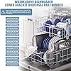 Amazon.com: Upgraded WD28X26099 WD28X34744 Dishwasher Lower Rack ...