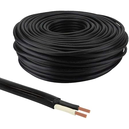 Sanelec 4160 Cable Uso Rudo 2x16 Awg Rollo : Amazon.com.mx ...