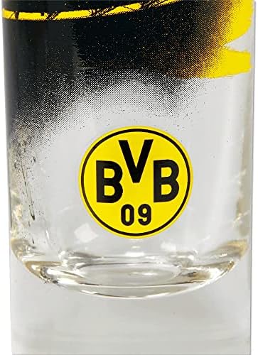 Borussia Dortmund BVB-Schnapsglas mit Südtribüne, 70ml (2 Stück ...