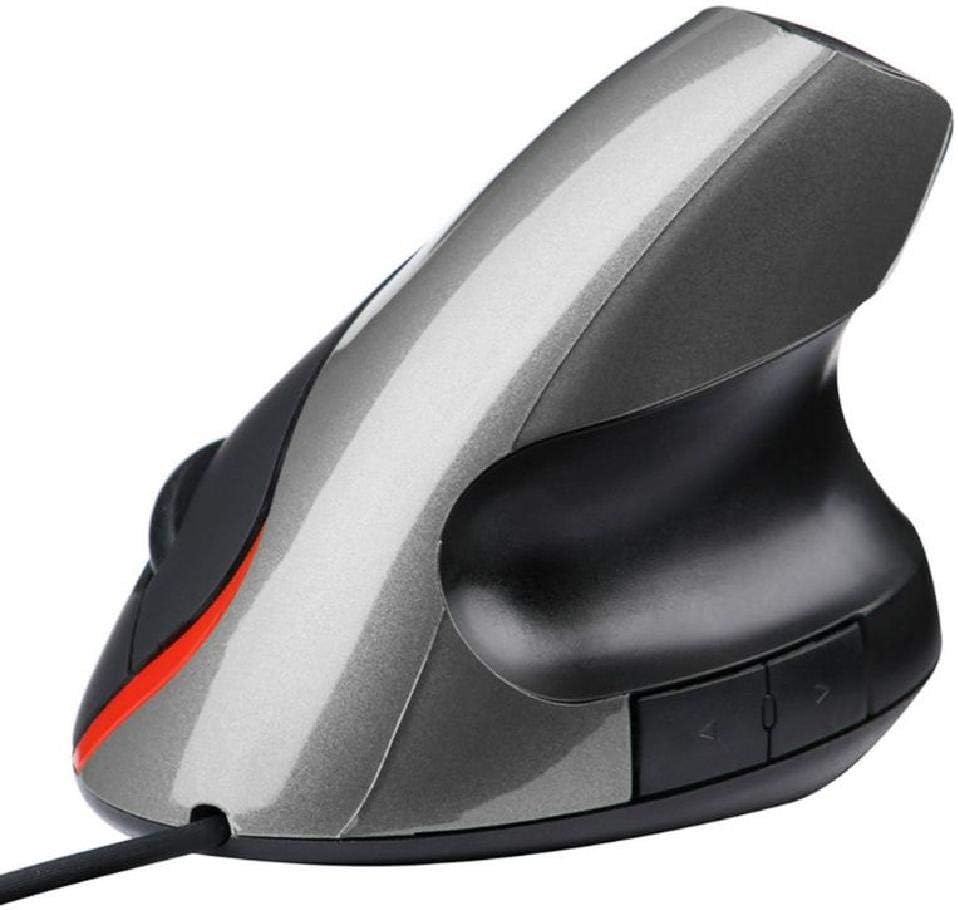 Amazon.com: Vertical Gaming Mouse Ergonomic USB Optics Mouse Mice 1600 ...