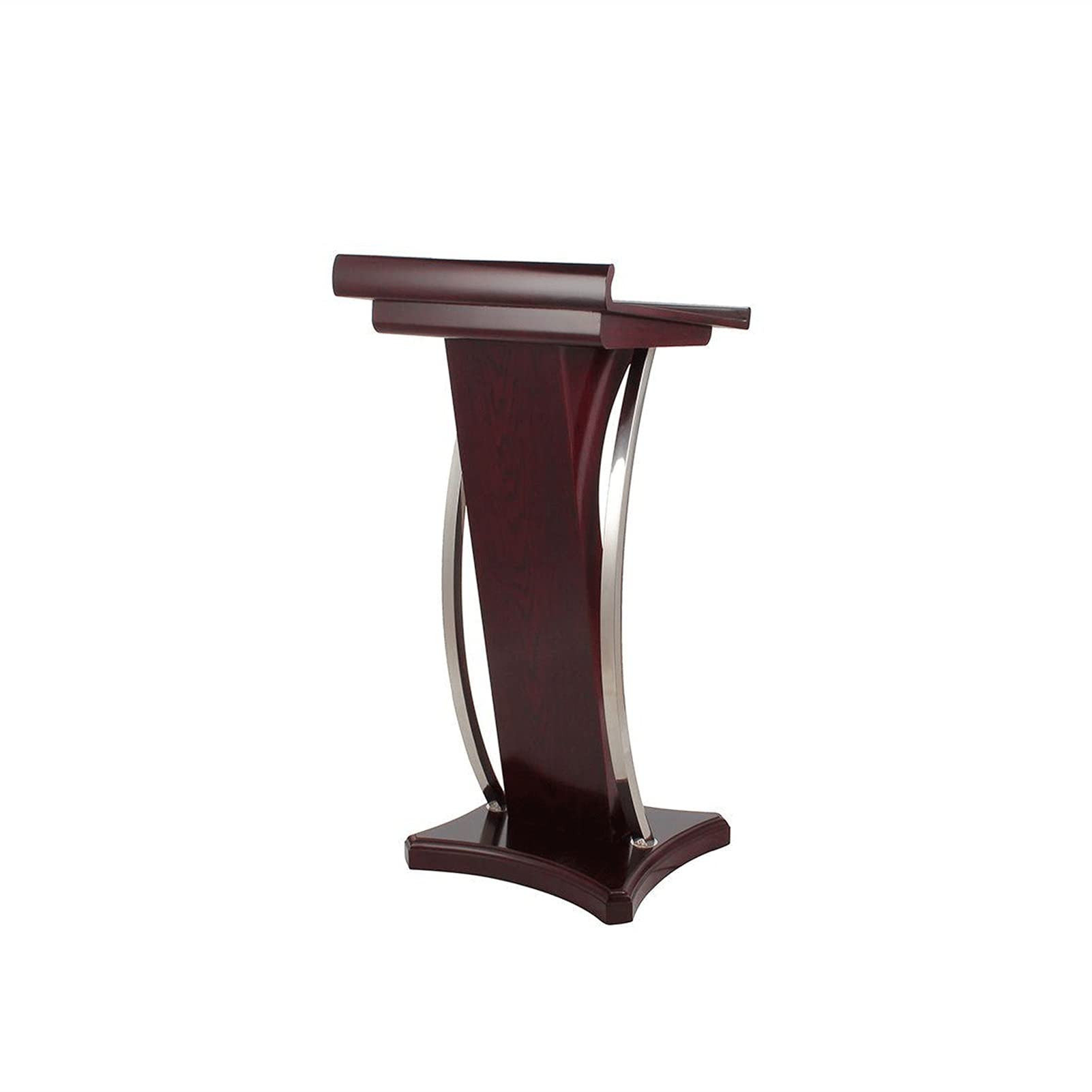 Buy Laptop Stand Podium Mobile Rolling Lectern Table Hosting Reception ...