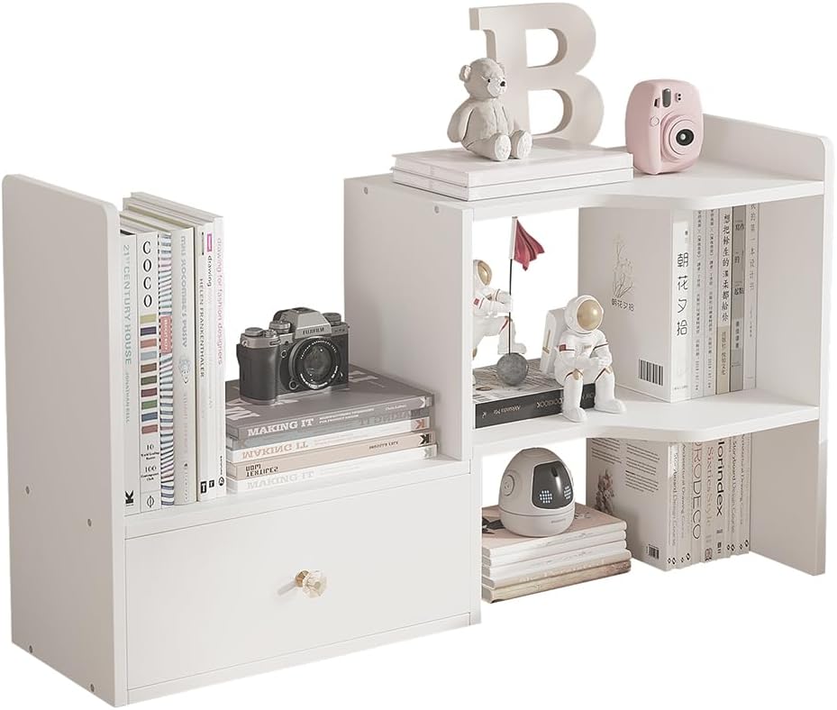 Amazon.com: TY ARTS & CULTURE - Expandable Wood Desktop Storage ...